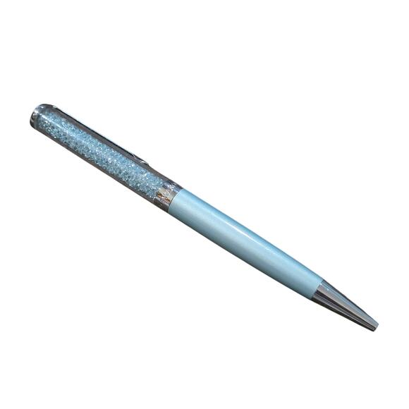 Swarovski | Office | Swarovski Crystalline Ballpoint Light Blue Pen ...